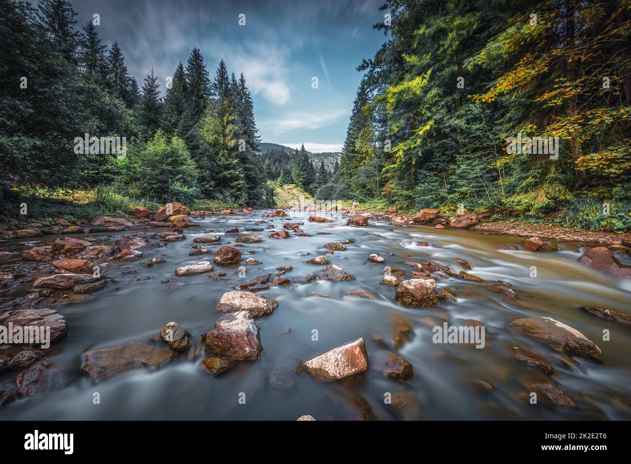 Mountainous carpathian landscape ukraine hi-res stock photography and ...