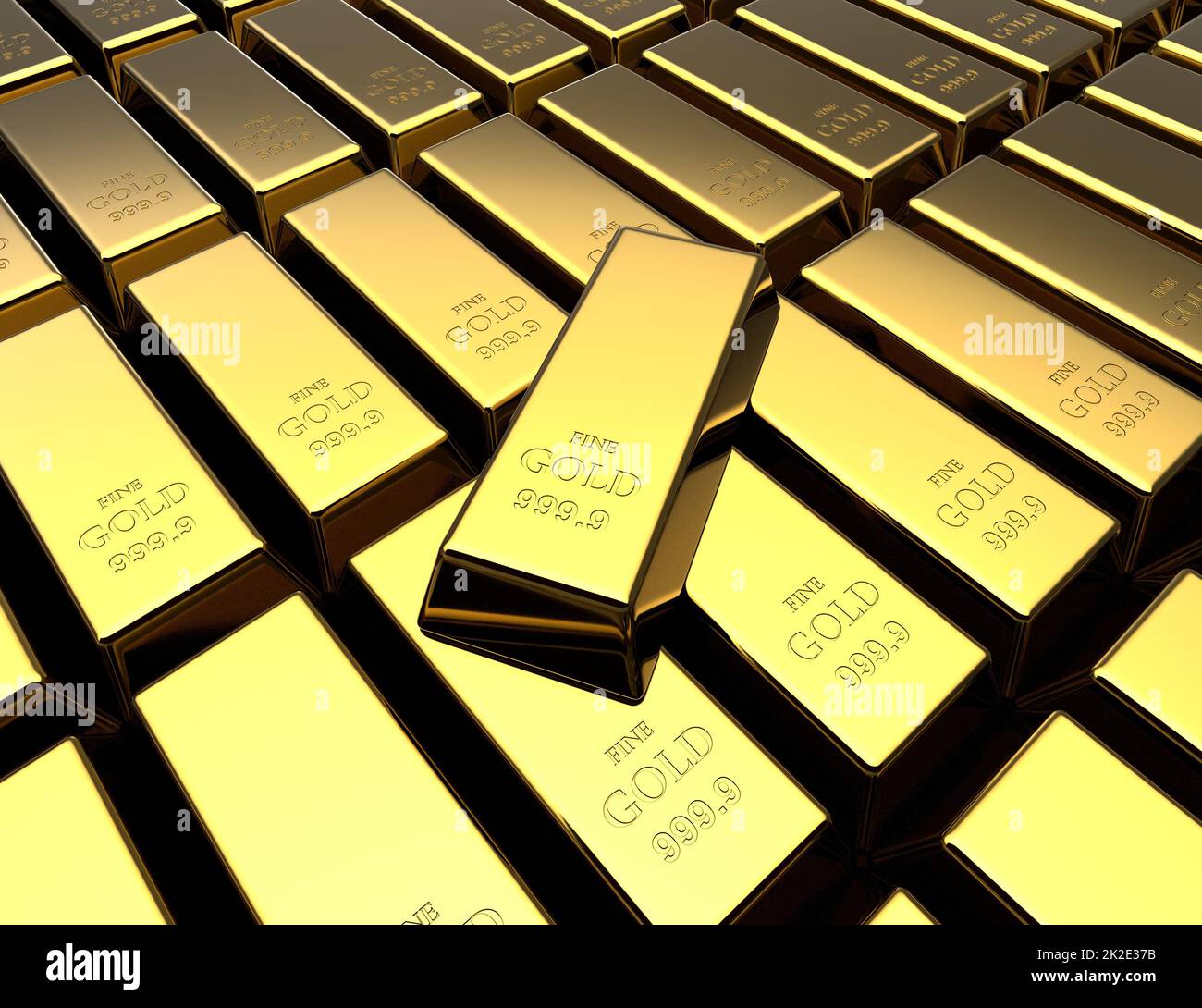 Golden bars background Stock Photo - Alamy