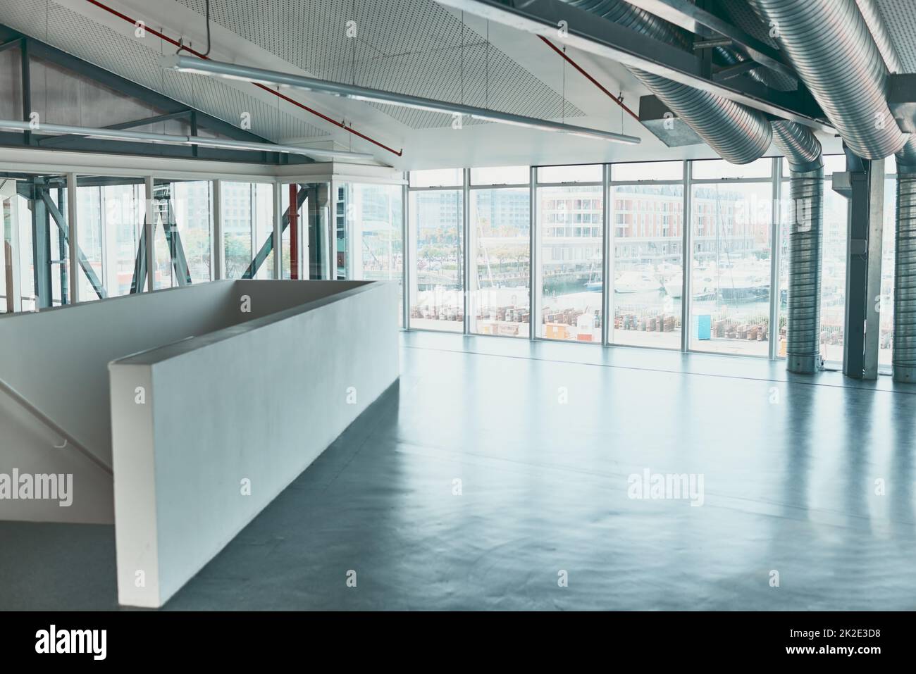 Open plan office interior conceptual hi-res stock photography and ...