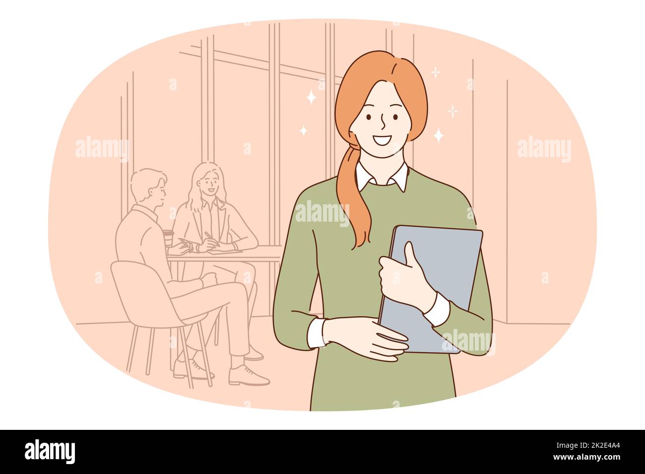 Stress office desk Cut Out Stock Images & Pictures - Alamy