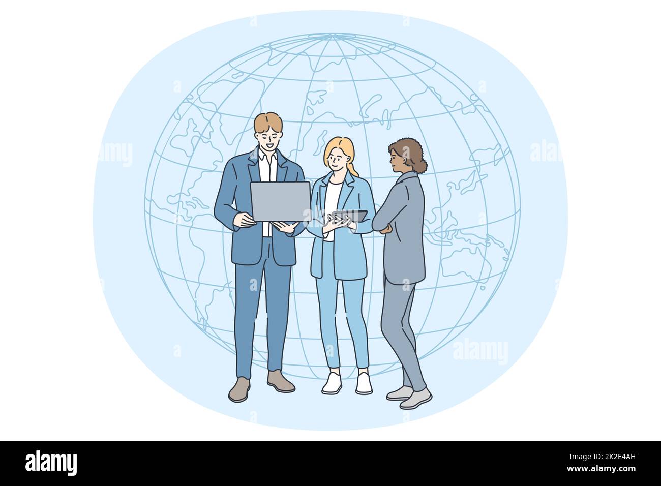 Background concept global Cut Out Stock Images & Pictures - Alamy