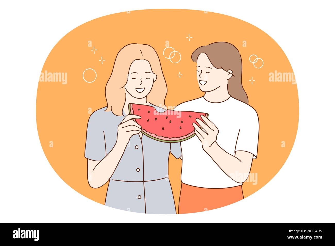 Summer healthy food and vitamins concept Stock Photo - Alamy