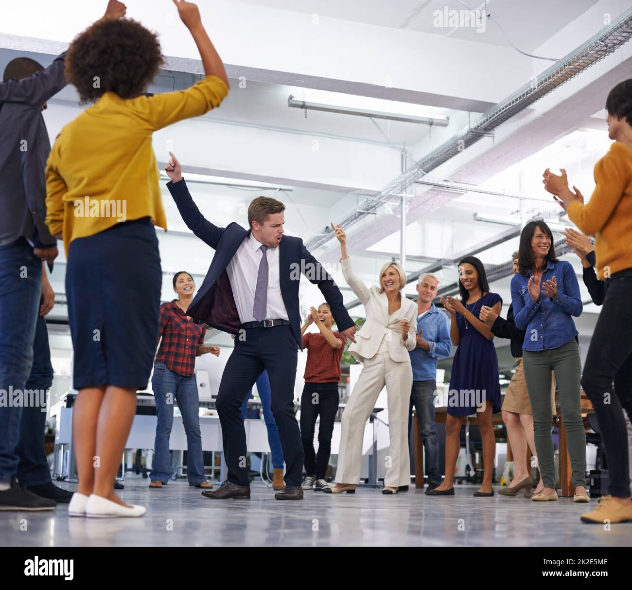 Dancing as a team hi-res stock photography and images - Alamy