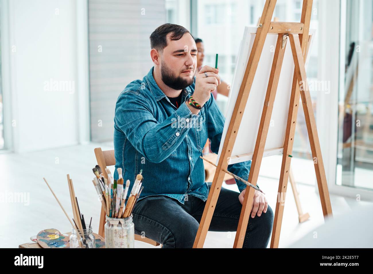 Class painting hi-res stock photography and images - Alamy