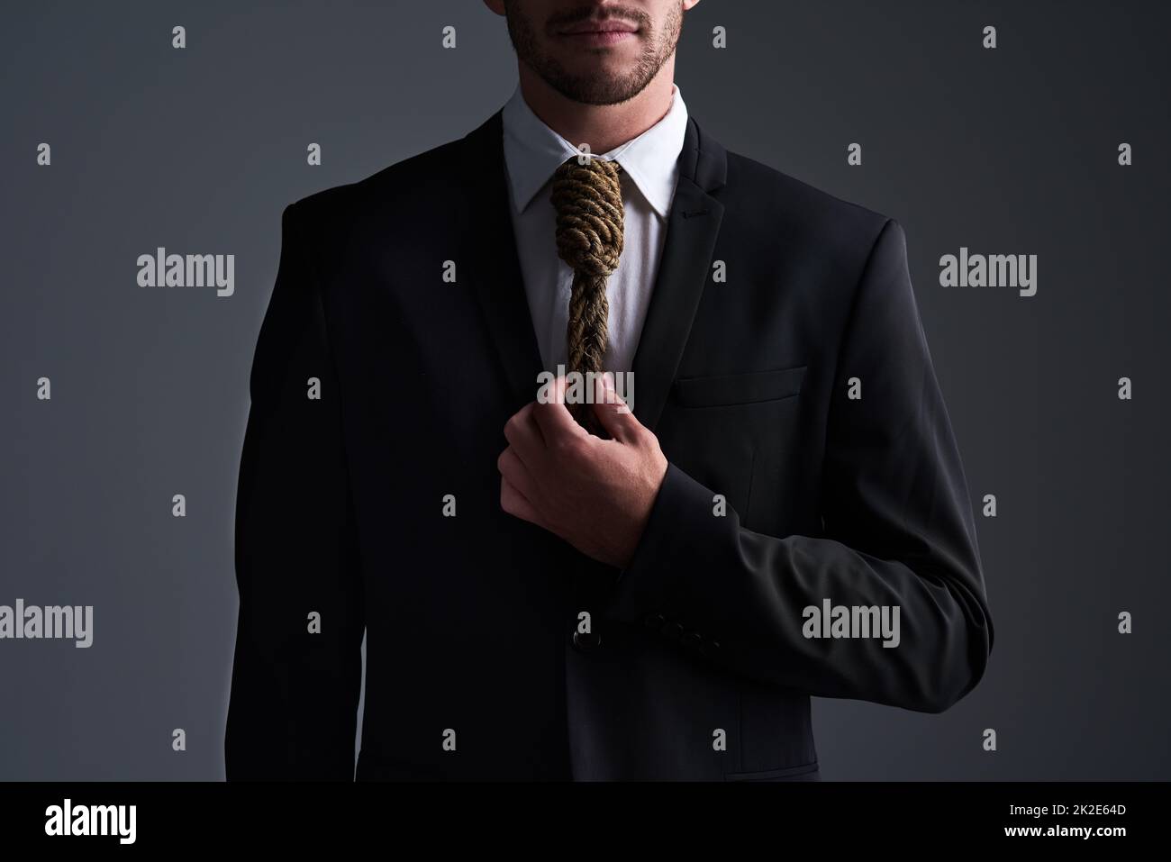 Man noose around neck hi-res stock photography and images - Alamy