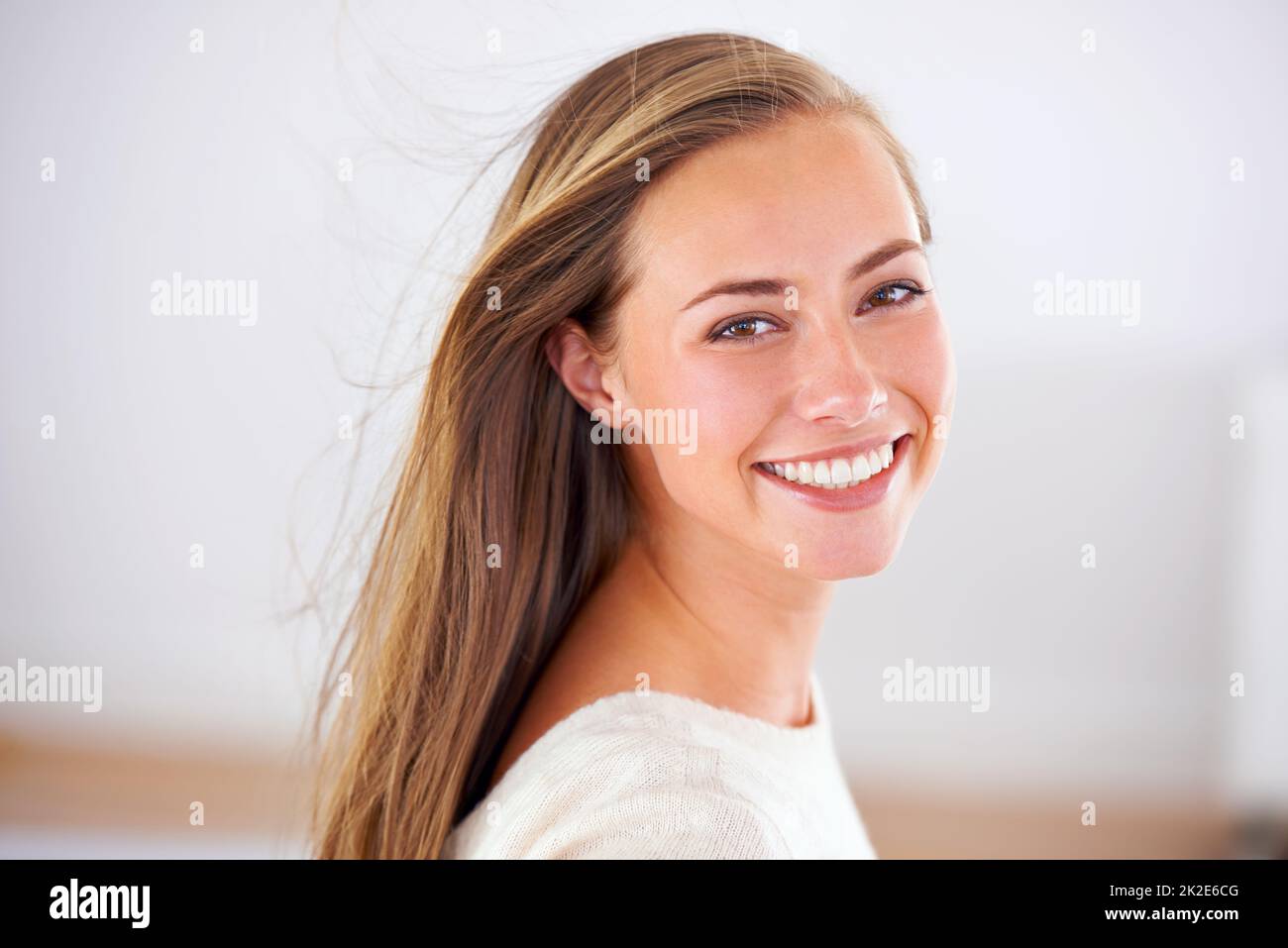 Shes got the look. Portrait of an attractive young woman giving you a ...