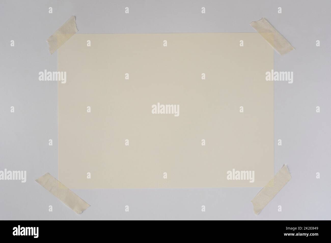 sheet of paper attached Stock Photo - Alamy