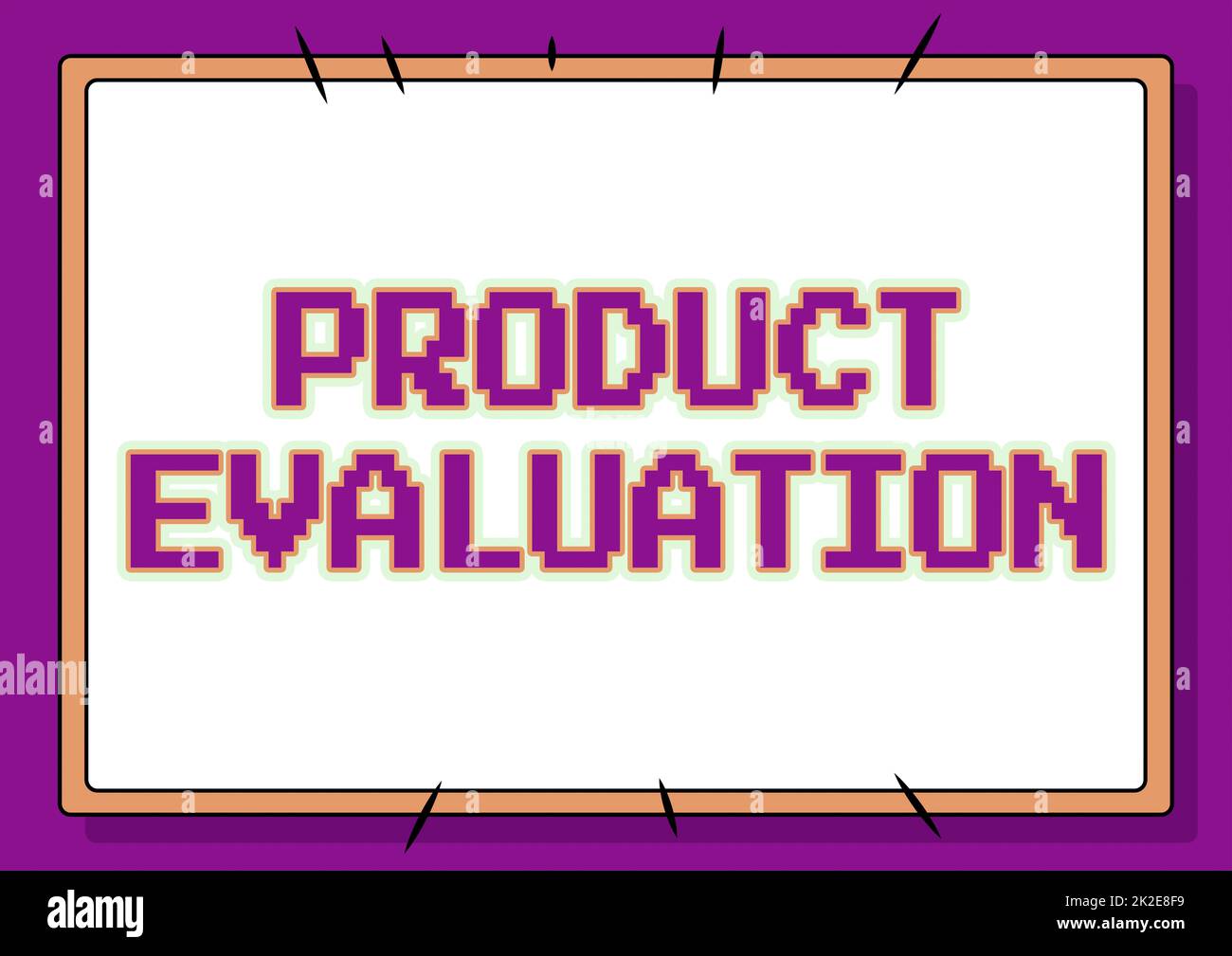 Text sign showing Product Evaluation. Concept meaning viability of the ...