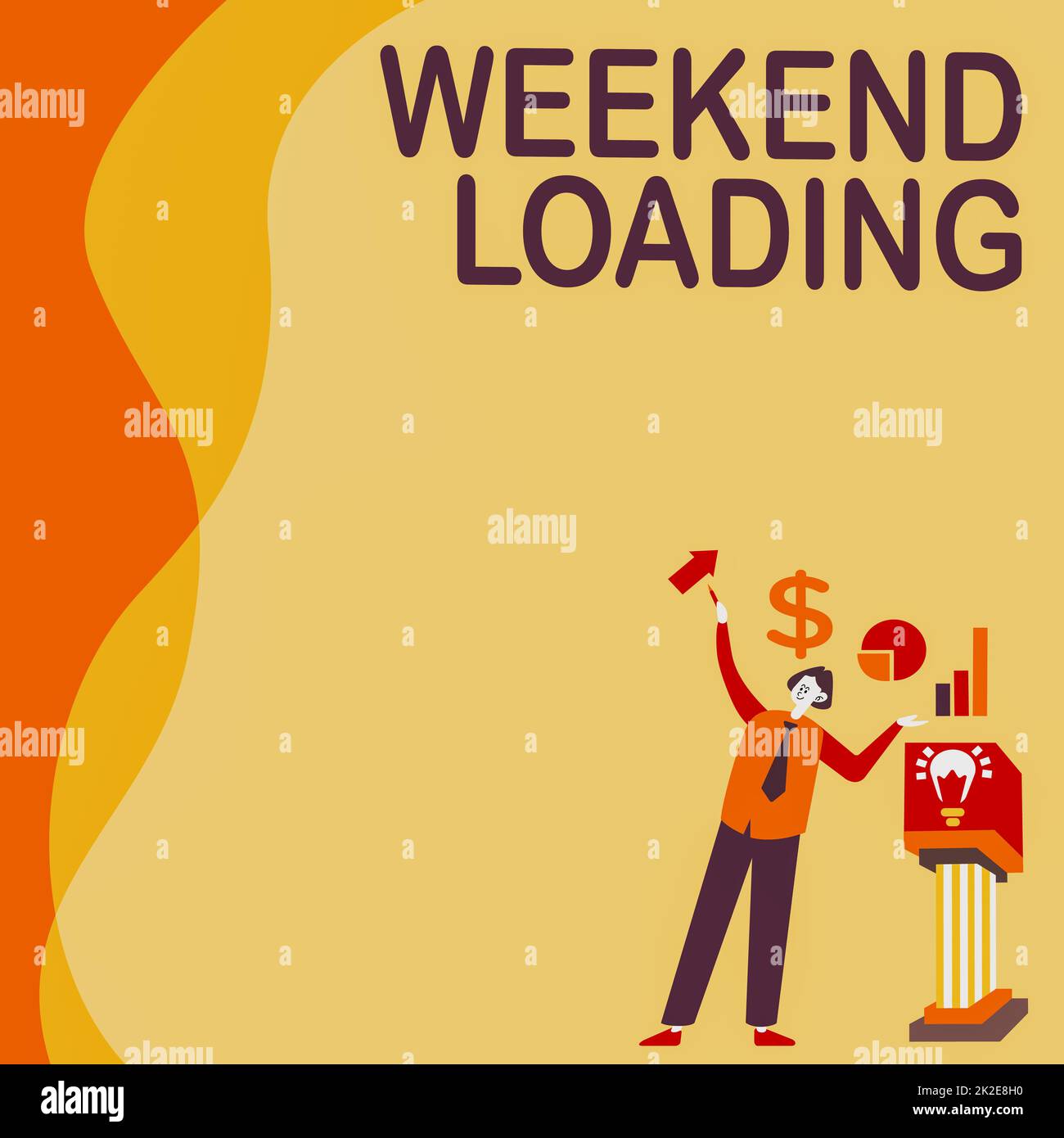 Text caption presenting . Business showcase Manstanding Alone ...