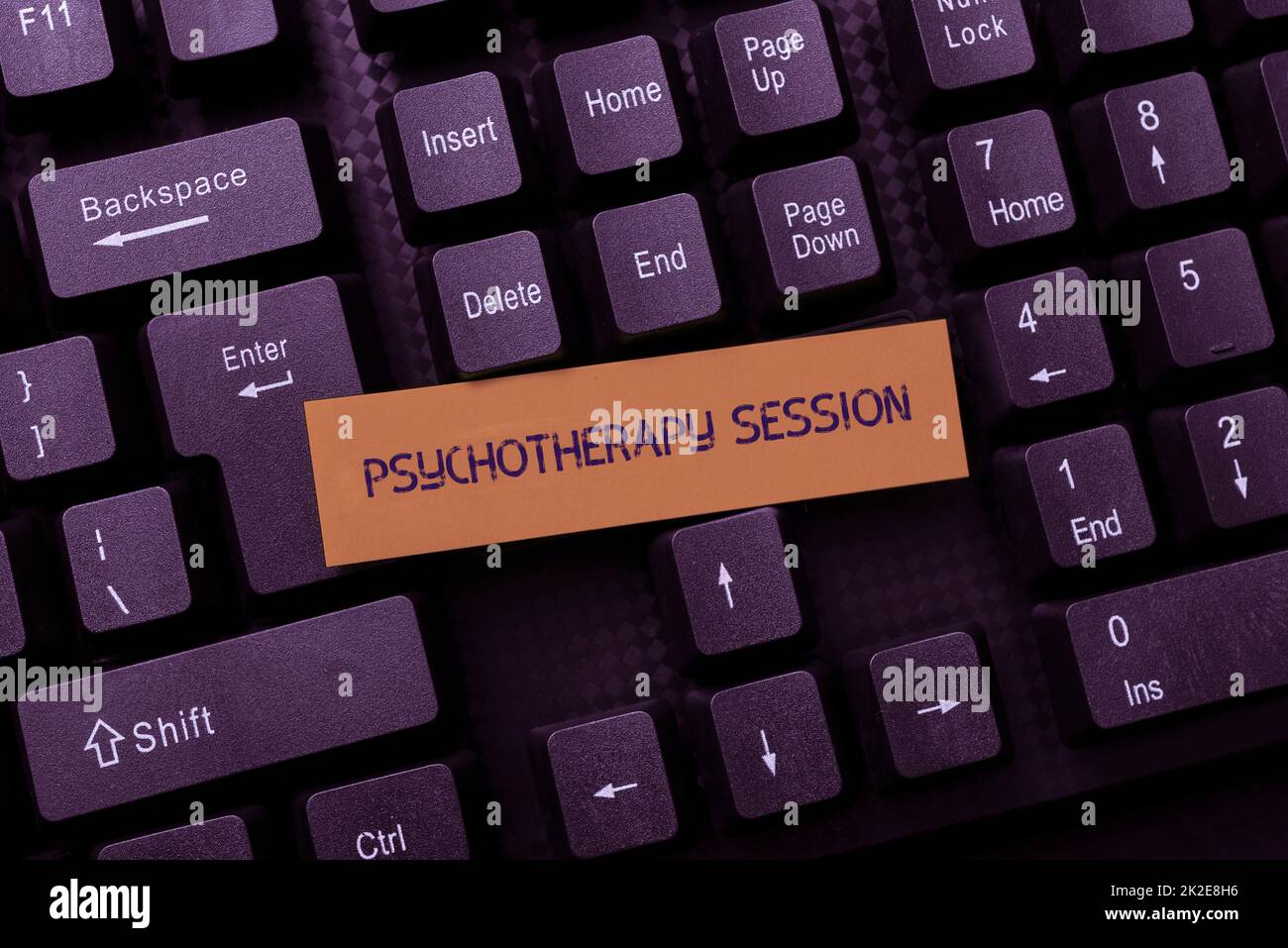 Text sign showing Psychotherapy Session. Word for treatments that can ...