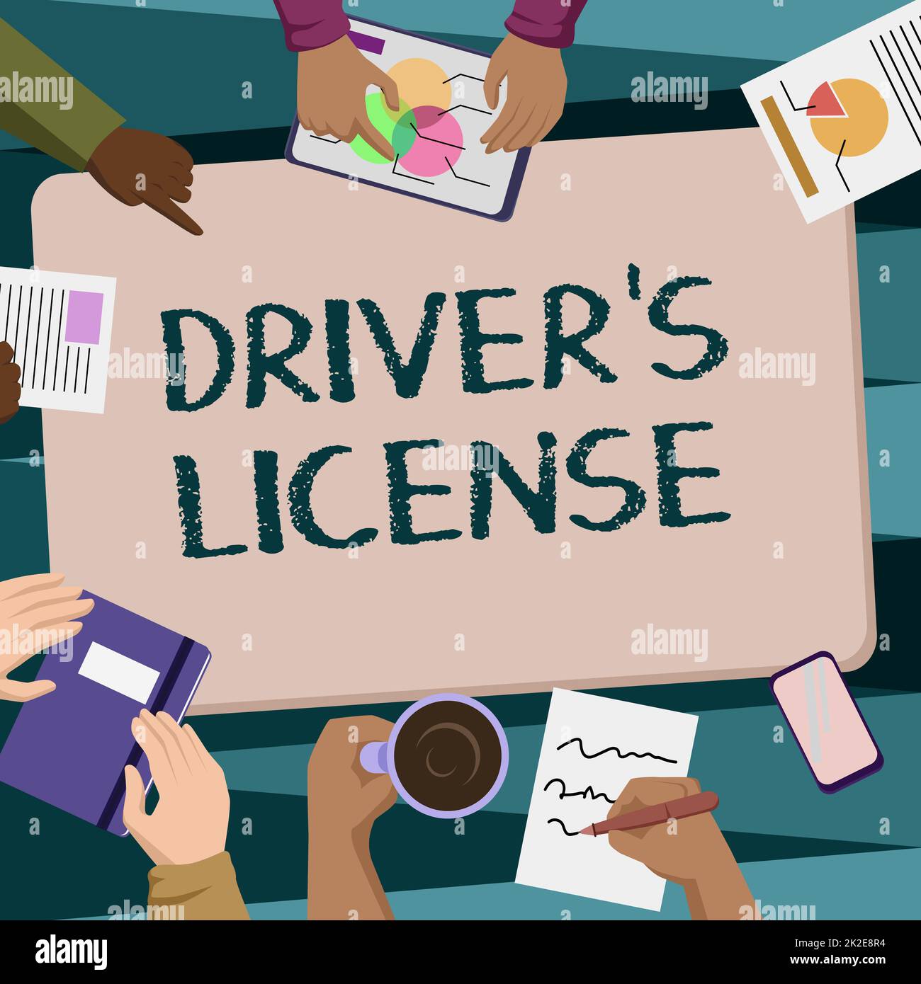 Driver drivers license identification hi-res stock photography and ...
