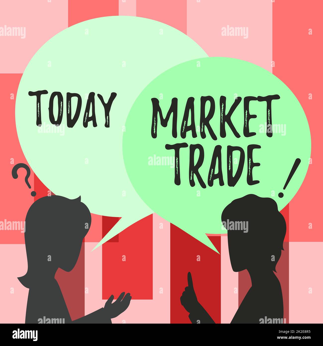 Text showing inspiration Market Trade. Word Written on action of ...