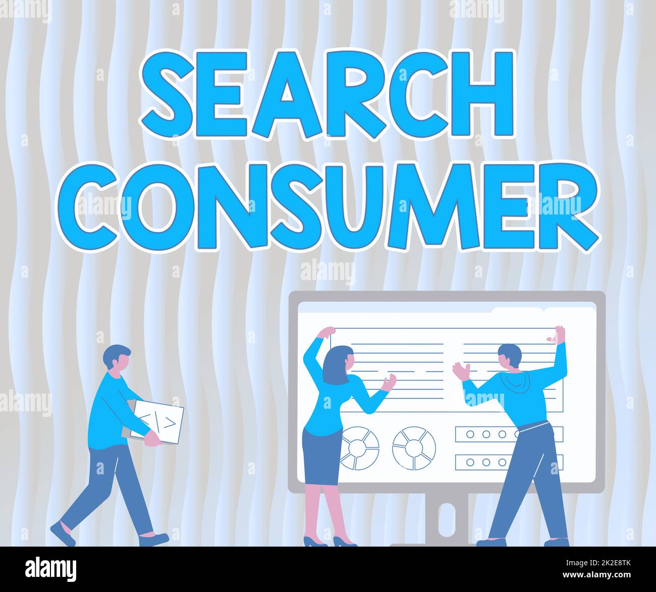 Text showing inspiration Search Consumer. Conceptual photo research ...