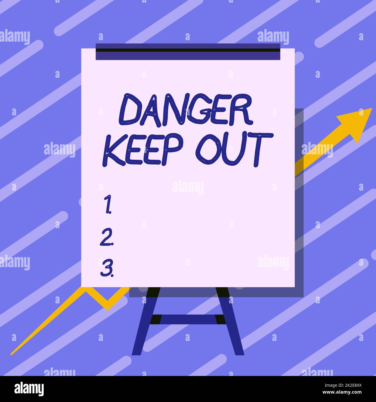 Sign warning danger unsafe building hi-res stock photography and images ...