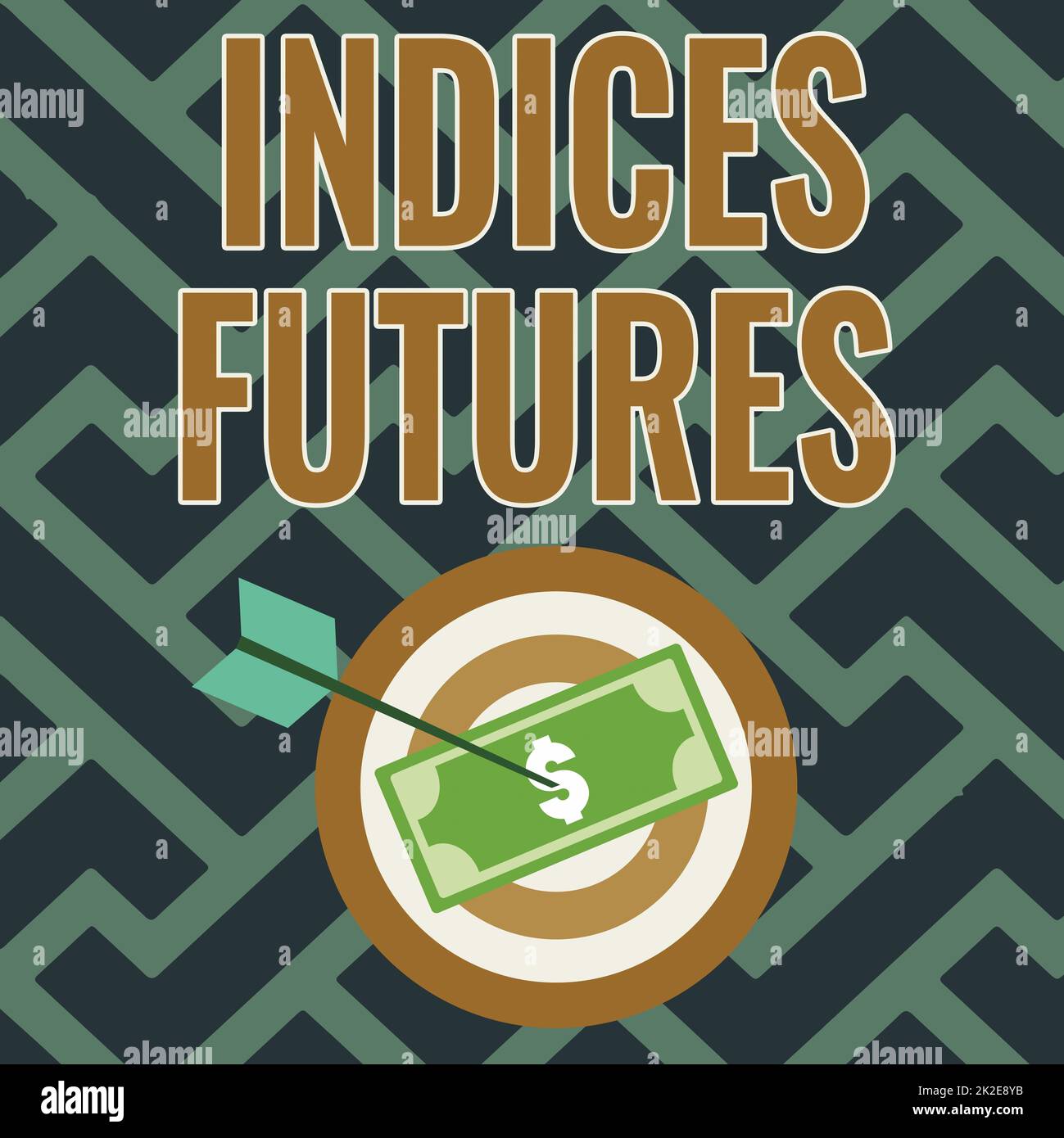 Text sign showing Indices Futures. Word for cashsettled futures ...