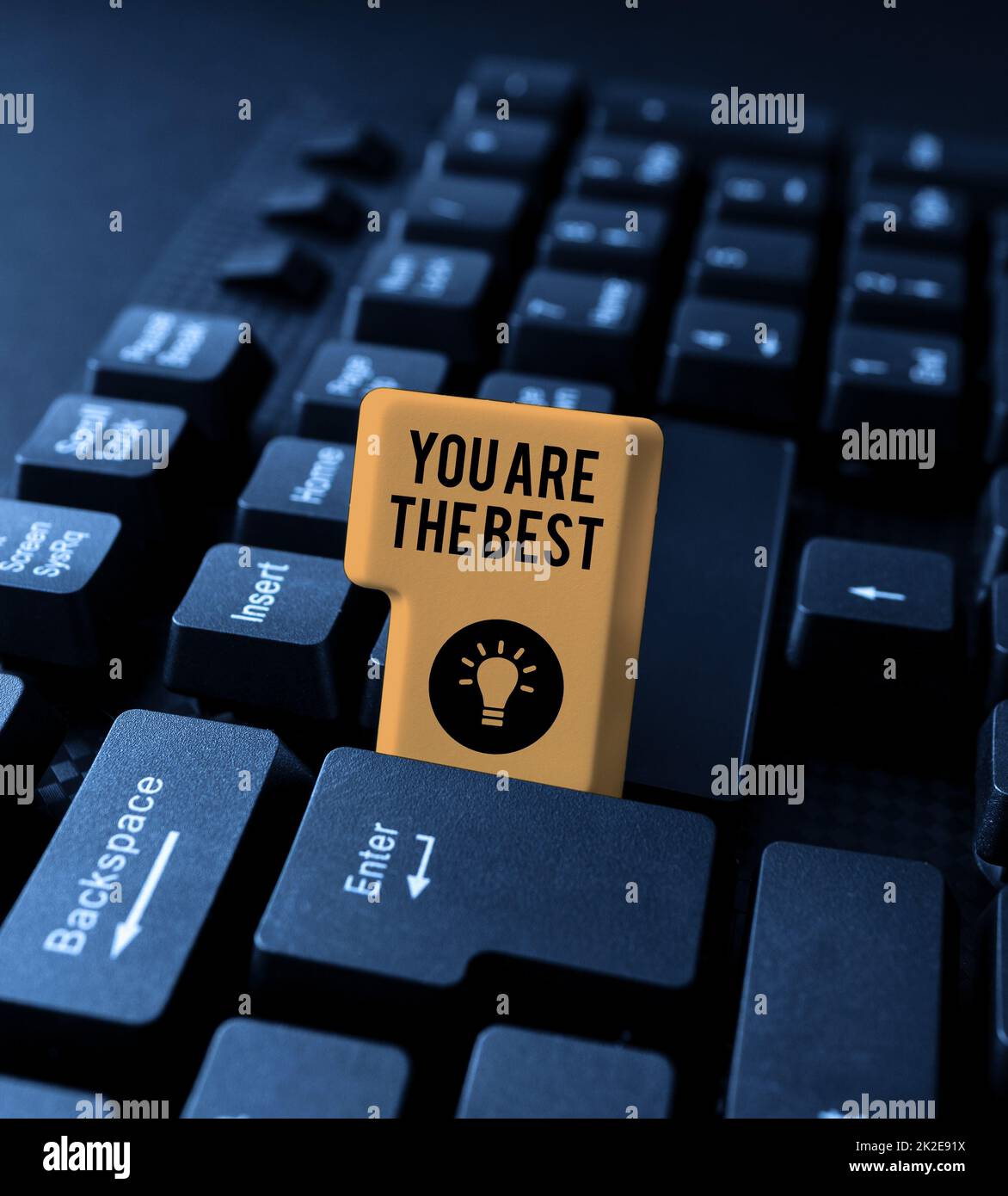 Text caption presenting You Are The Best. Word Written on You Are The ...