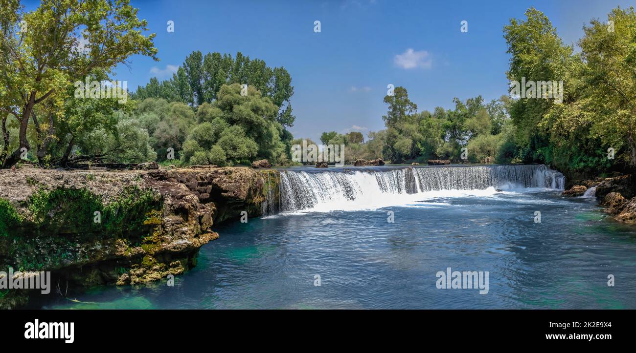 Manavgat waterfall in Antalya province of Turkey Stock Photo - Alamy
