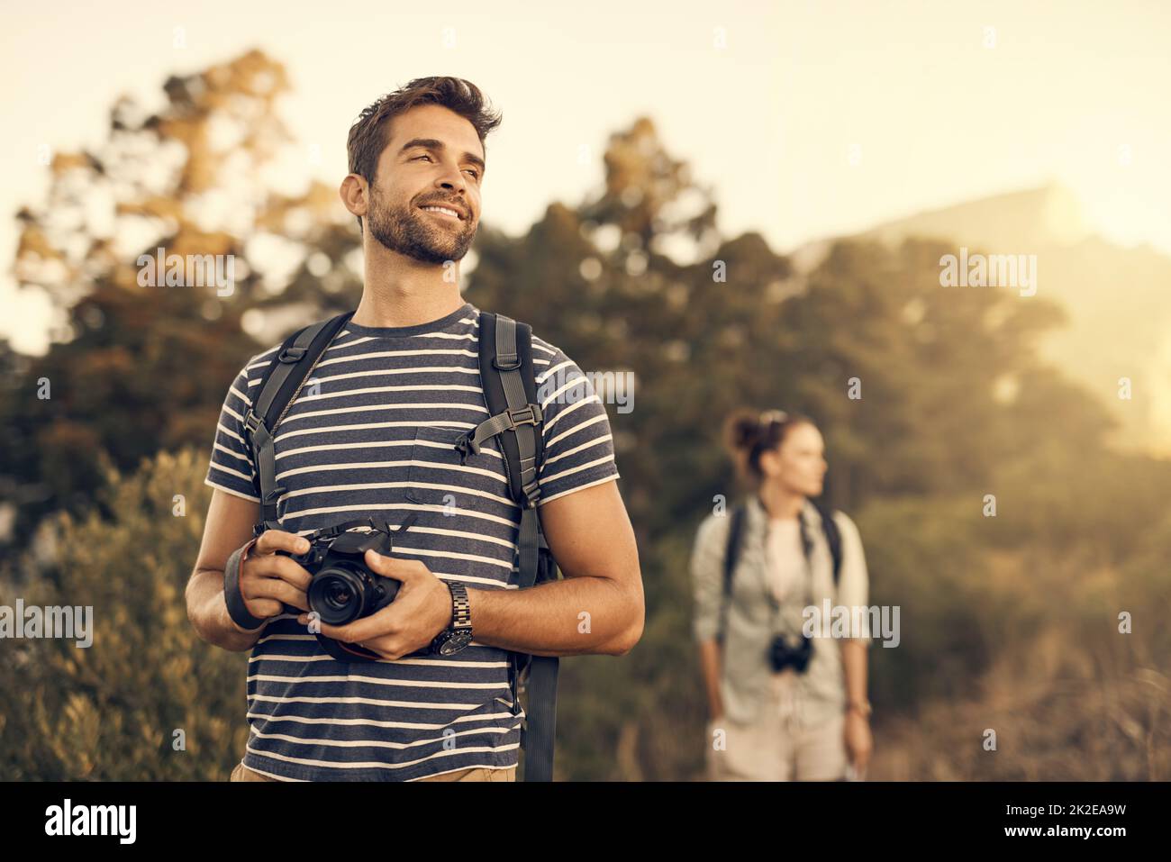Nothing Makes You Feel As Good As The Outdoors Shot Of A Man Out