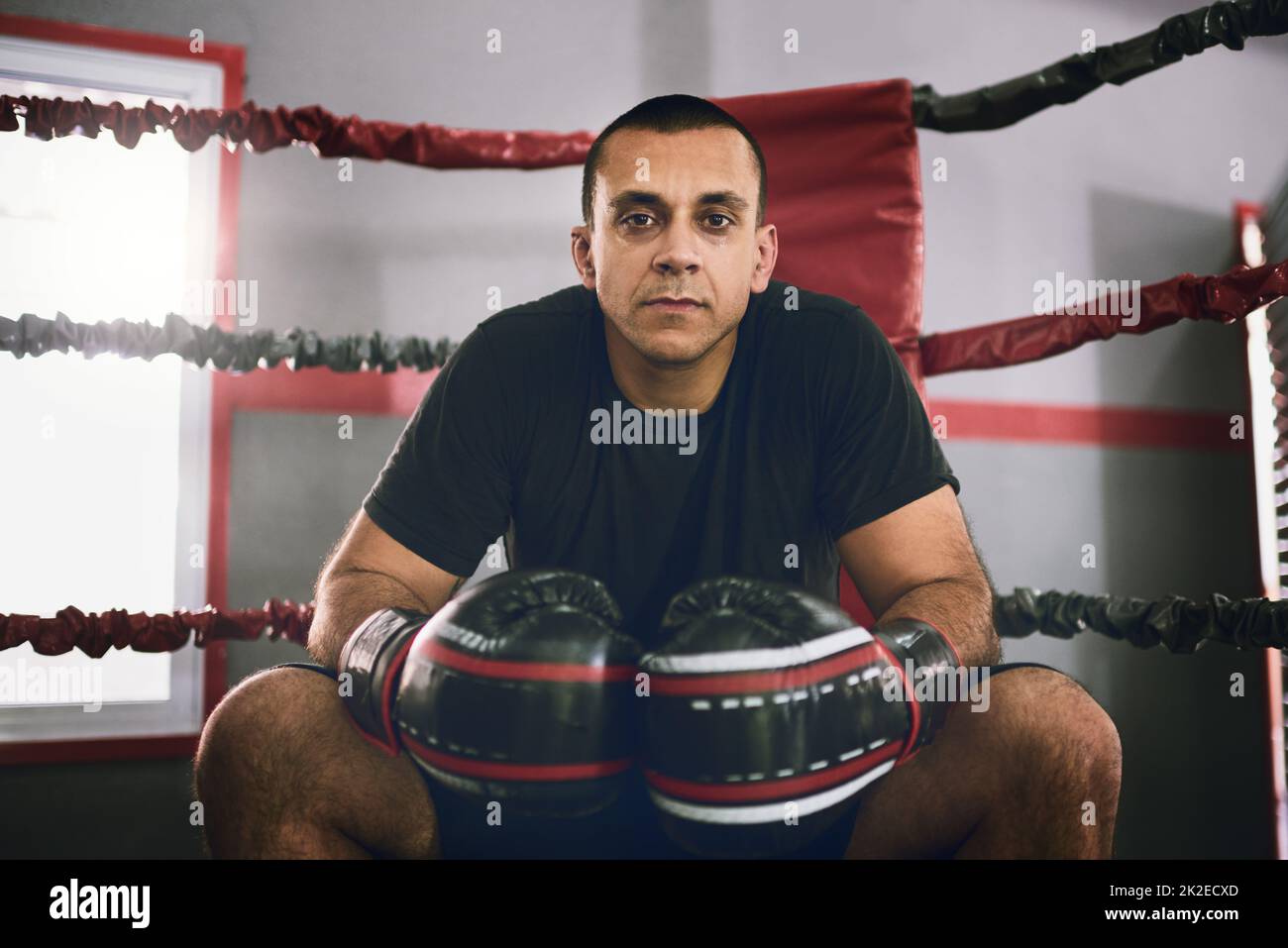 Boxer corner man hi-res stock photography and images - Alamy