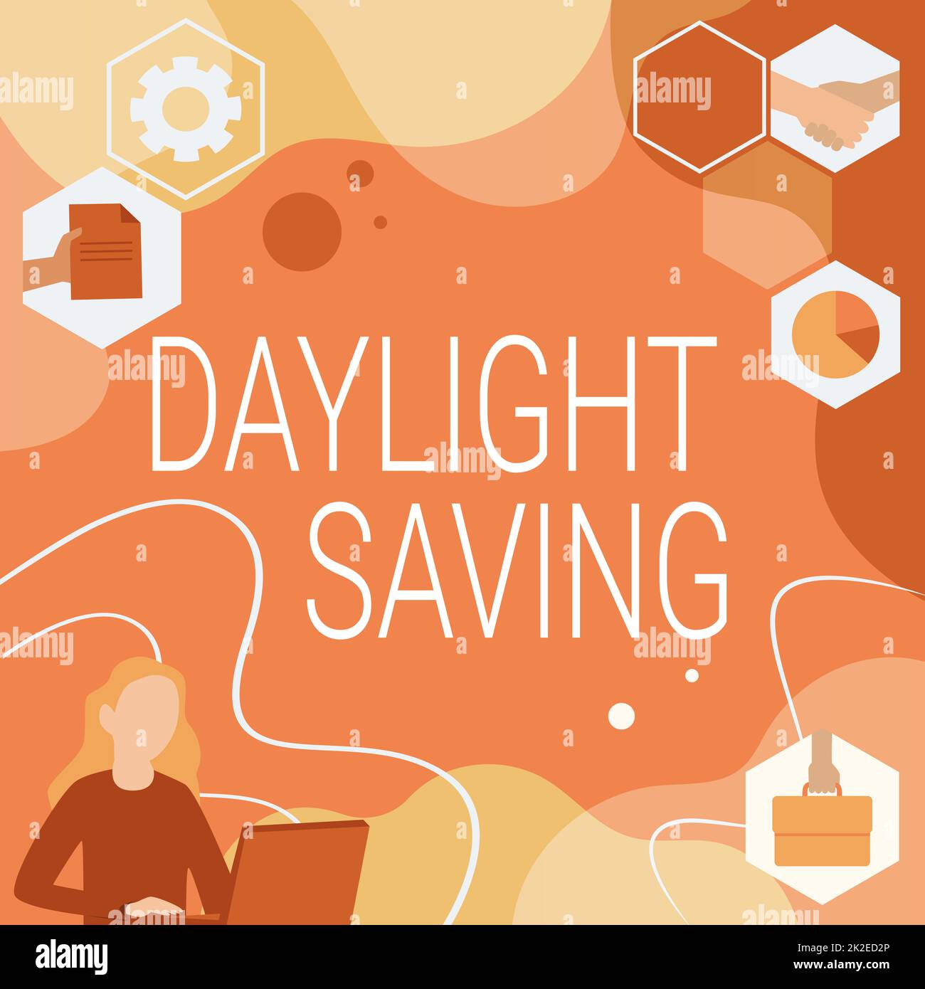 Text showing inspiration Daylight Saving. Concept meaning Storage ...