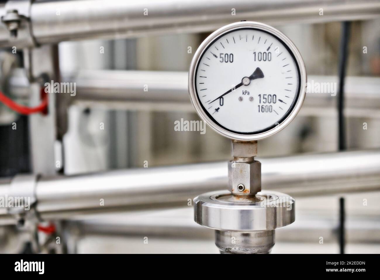 Perfect pressure. A cropped shot of equipment at a brewery Stock Photo ... Perfect pressure. A cropped shot of equipment at a brewery Stock Photo ...