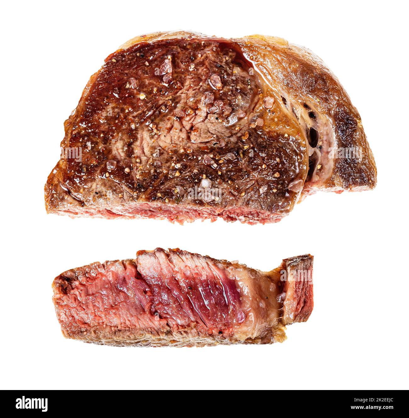 Top view raw medium Cut Out Stock Images & Pictures - Alamy