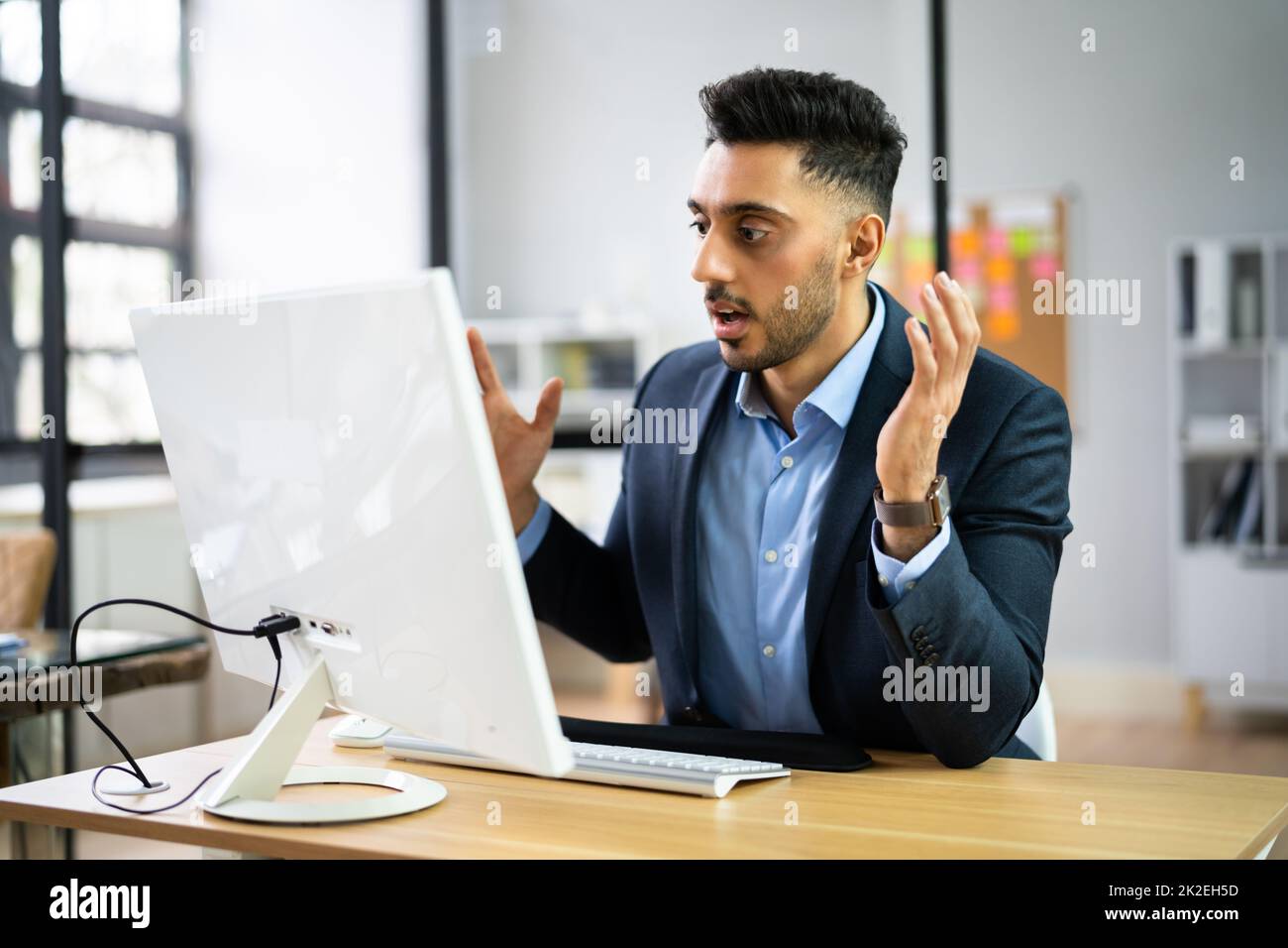 Screaming At Computer