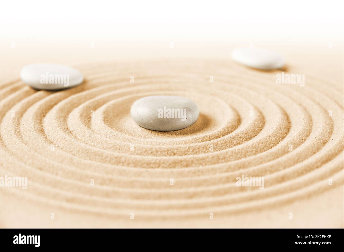 Zen japanese garden background Stock Photo - Alamy