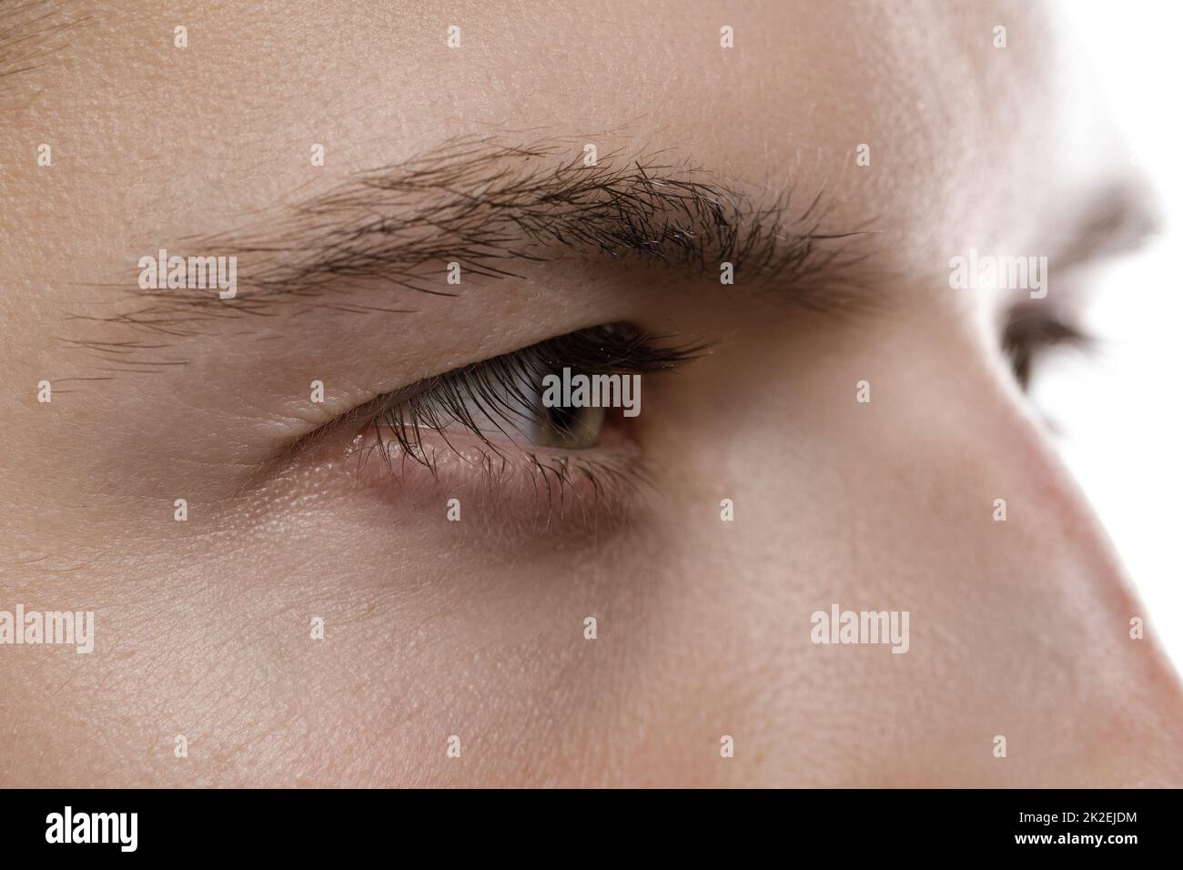 Look young man beautiful eyes hi-res stock photography and images - Alamy