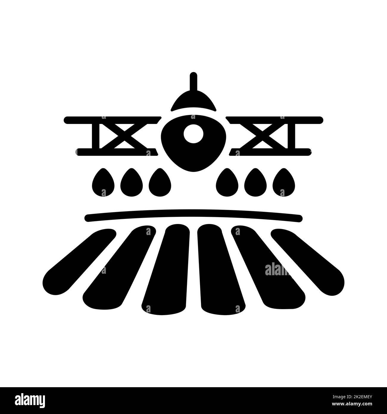 Spraying crop Black and White Stock Photos & Images - Alamy