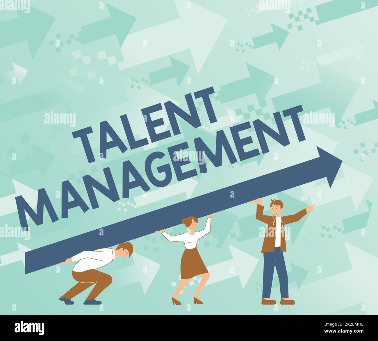 Conceptual display Talent Management. Business approach Acquiring ...