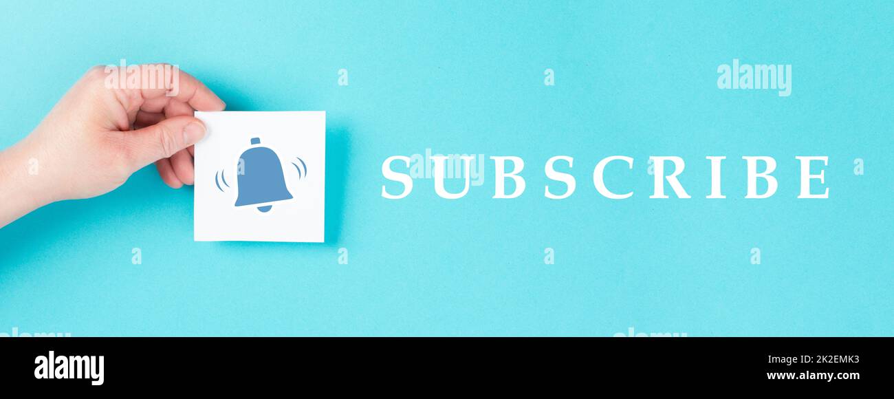 Subscripe hi-res stock photography and images - Alamy