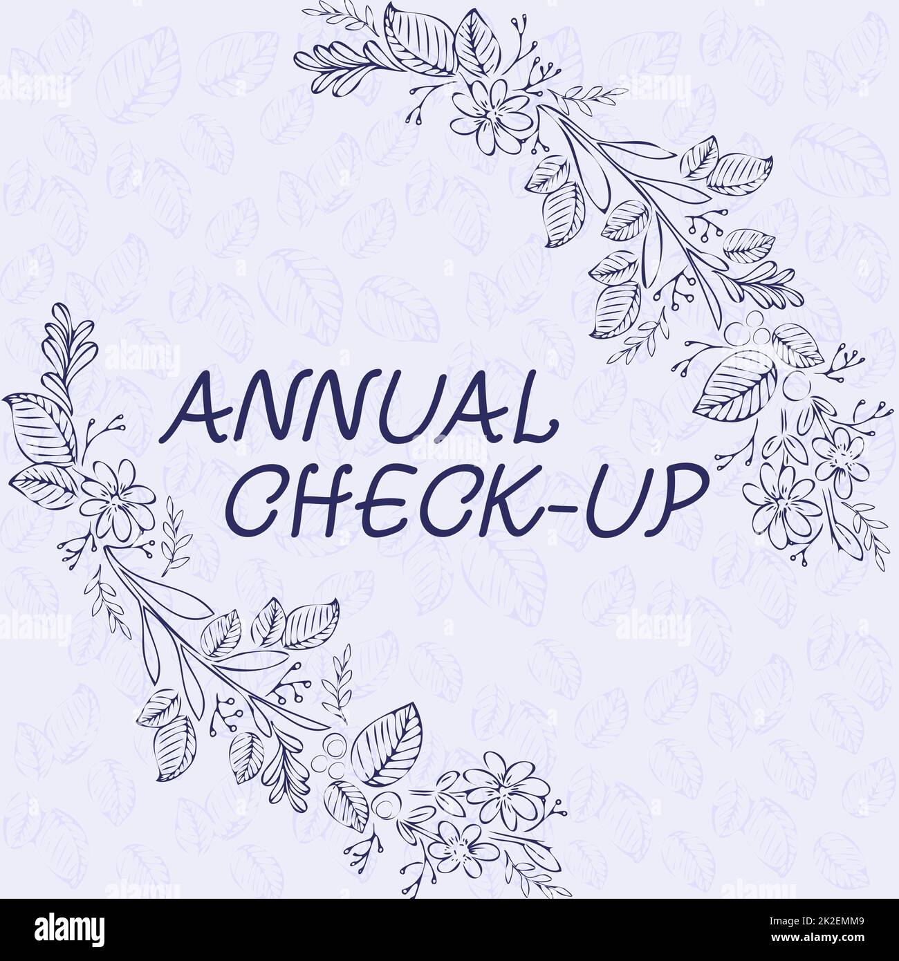 Conceptual display Annual Check Up. Word Written on Yearly evaluation ...