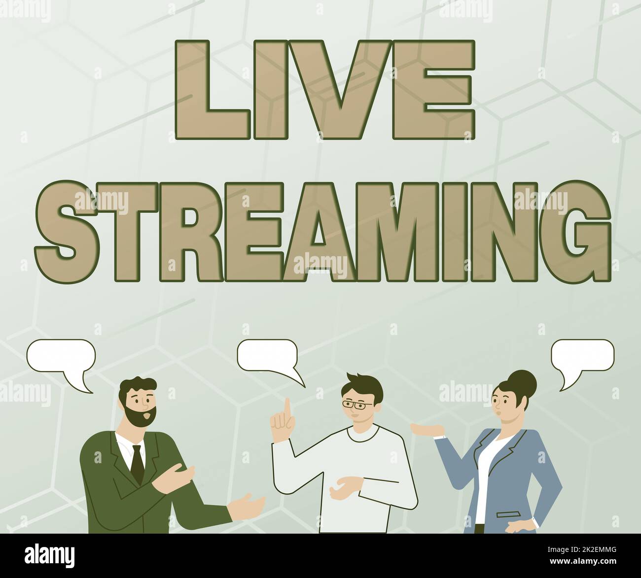 Conceptual display Live Streaming. Business overview Transmit live ... Conceptual display Live Streaming. Business overview Transmit live ...