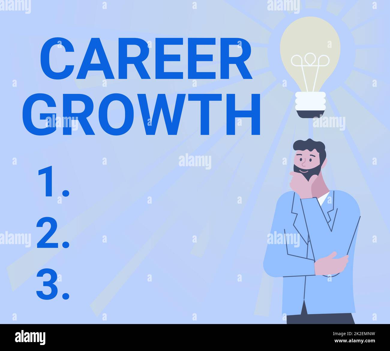 Hand writing sign Career Growth. Business approach the process of ...