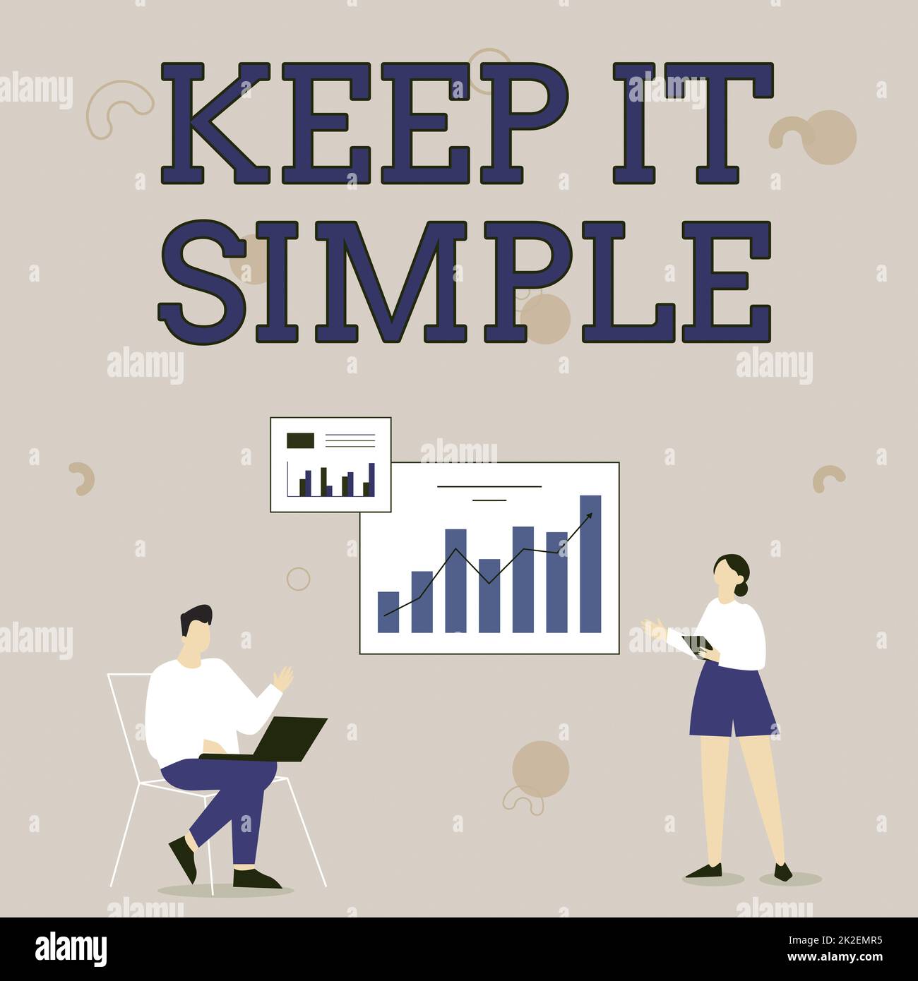 Inspiration showing sign Keep It Simple. Business idea Easy to toss ...