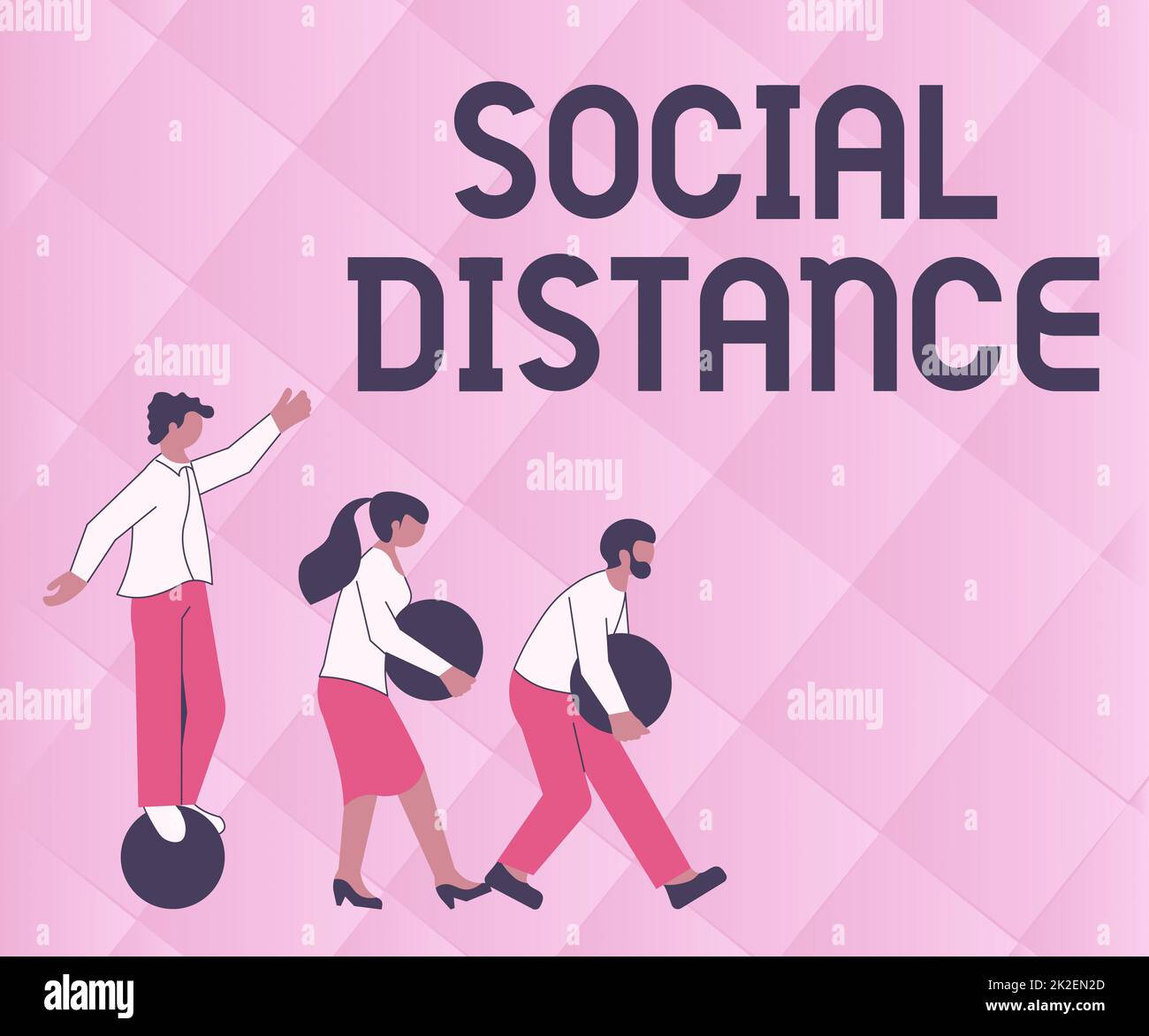 Conceptual caption Social Distance. Conceptual photo maintaining a high ...