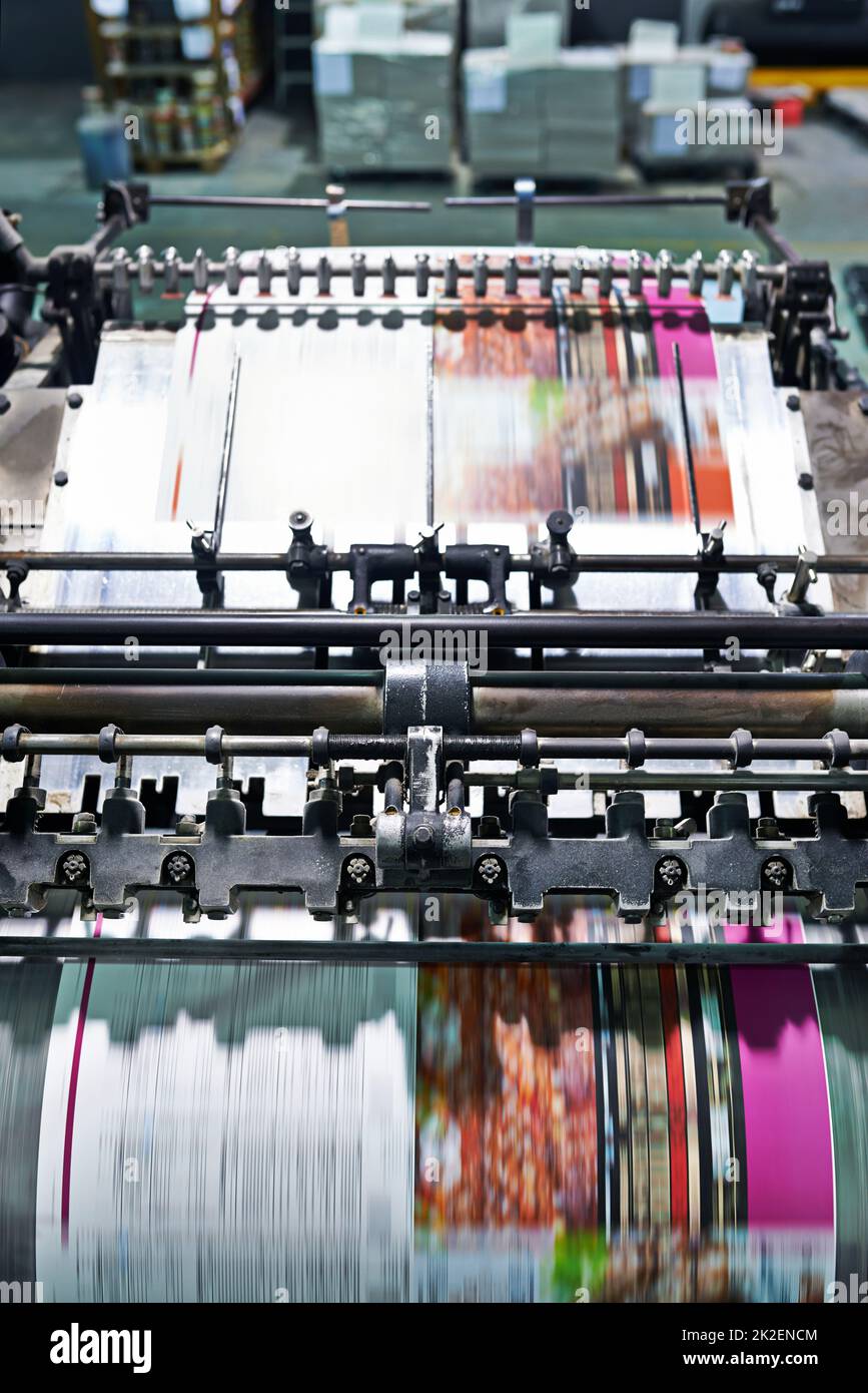 Printing operations hi-res stock photography and images - Alamy