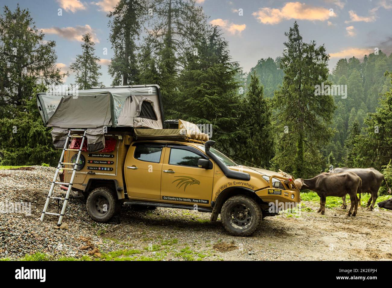 Van life living camping hi-res stock photography and images - Alamy