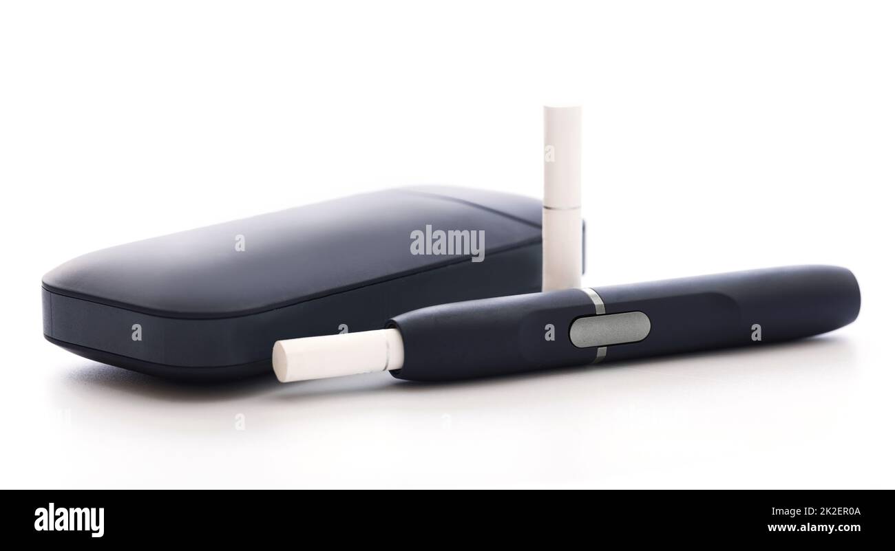 Tobacco heating system is alternative of traditional cigarettes Stock ...