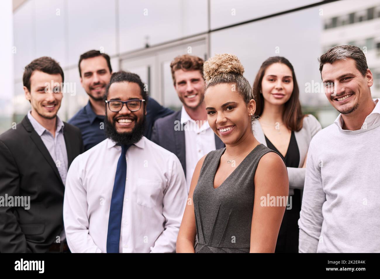 Group Of People Outside