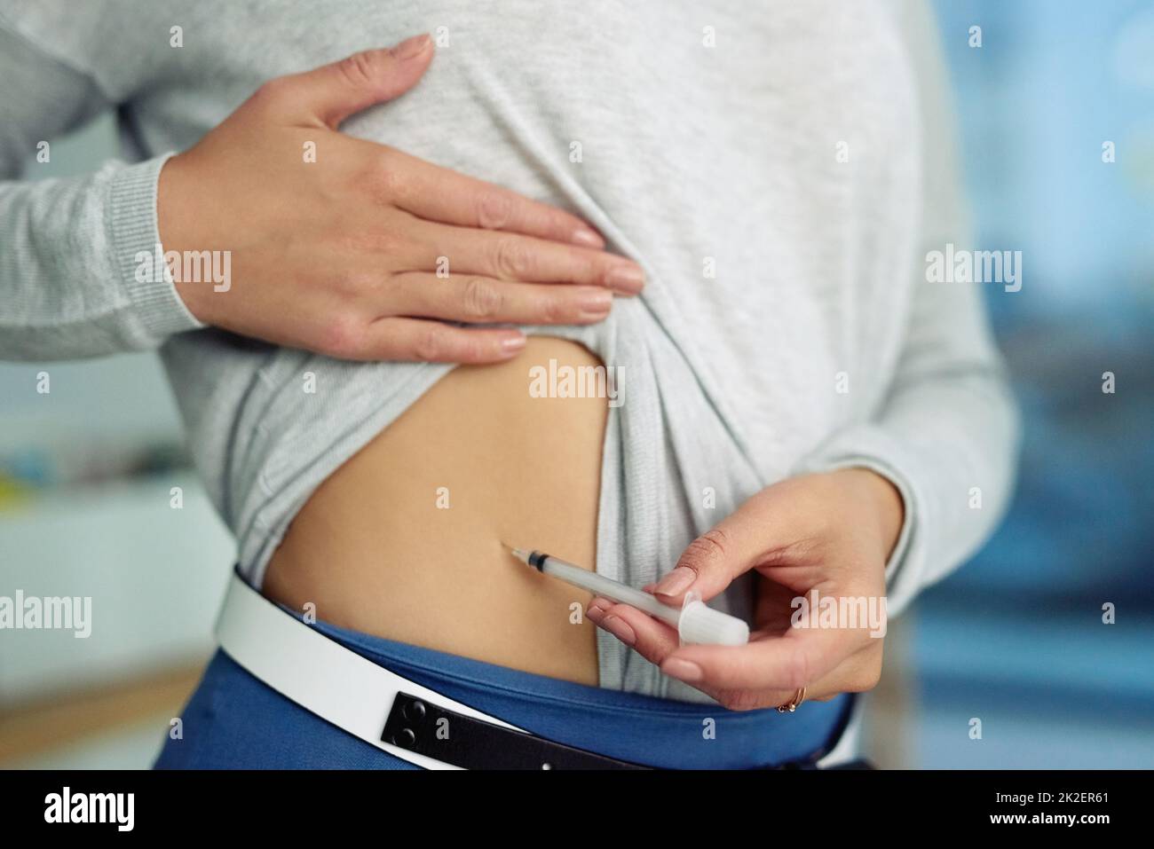 Stomach injection hi-res stock photography and images - Alamy