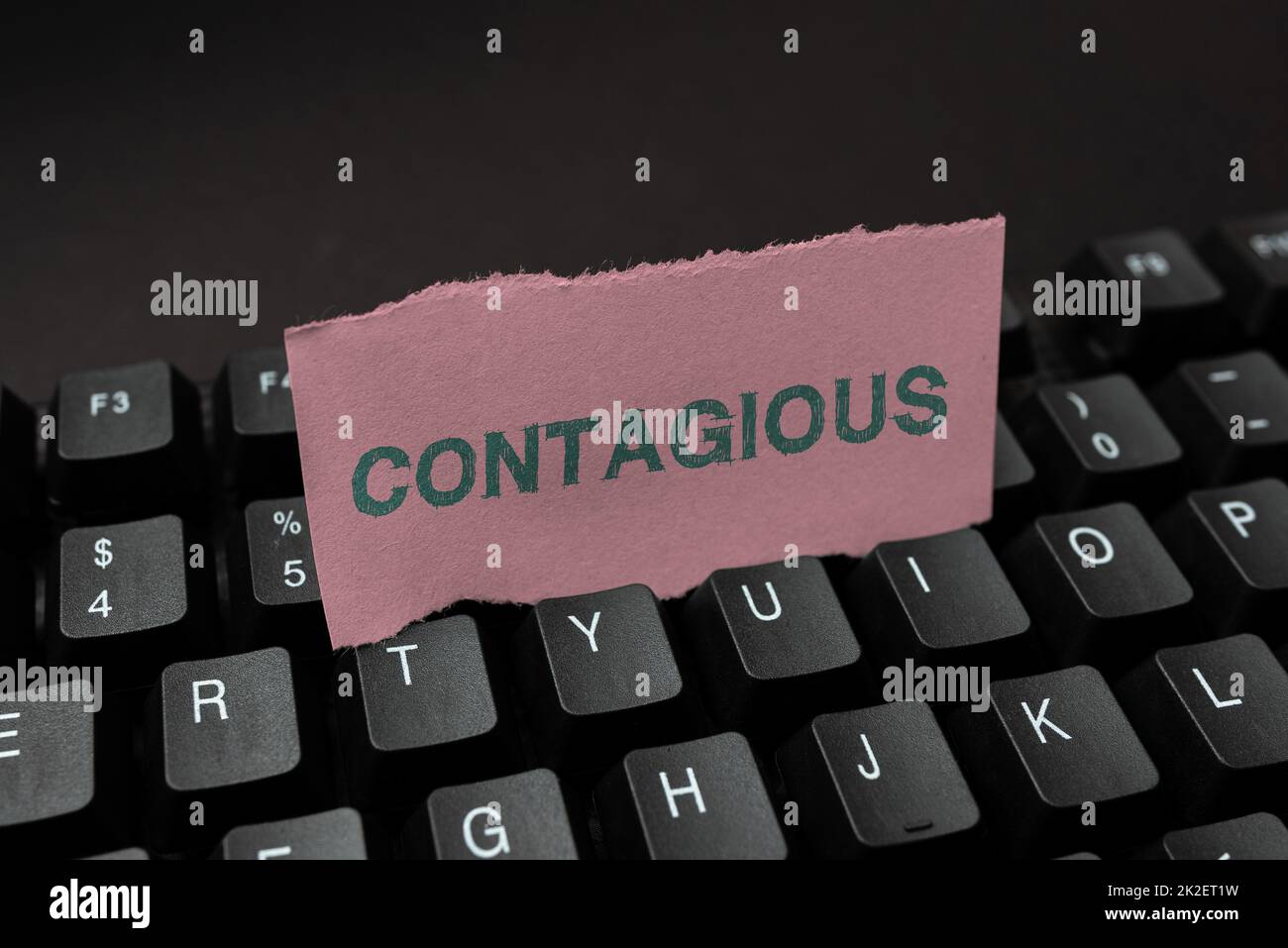 Inspiration showing sign Contagious. Concept meaning transmissible by ...