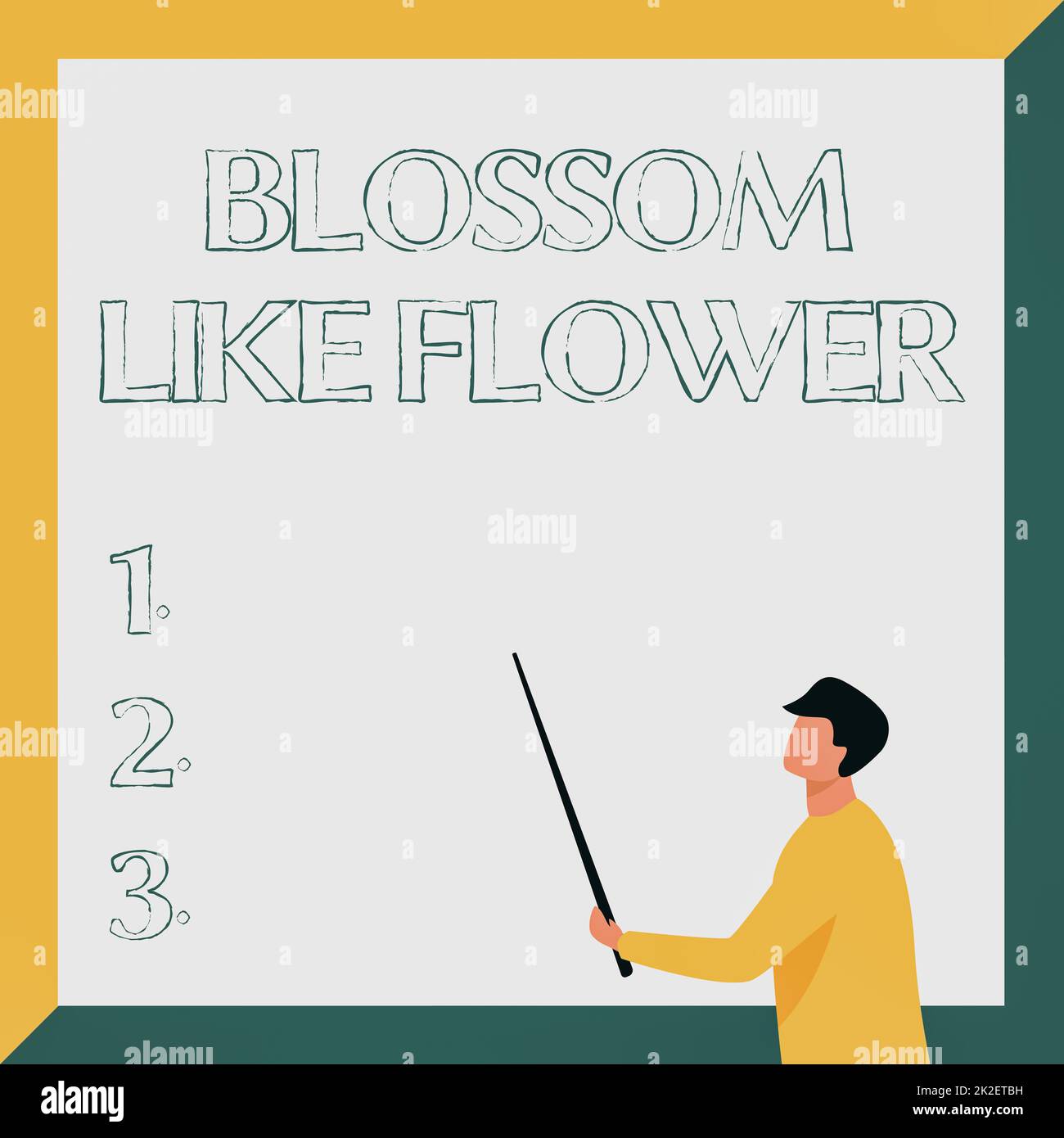 Handwriting text Blossom Like Flower. Concept meaning plant or tree ... Handwriting text Blossom Like Flower. Concept meaning plant or tree ...