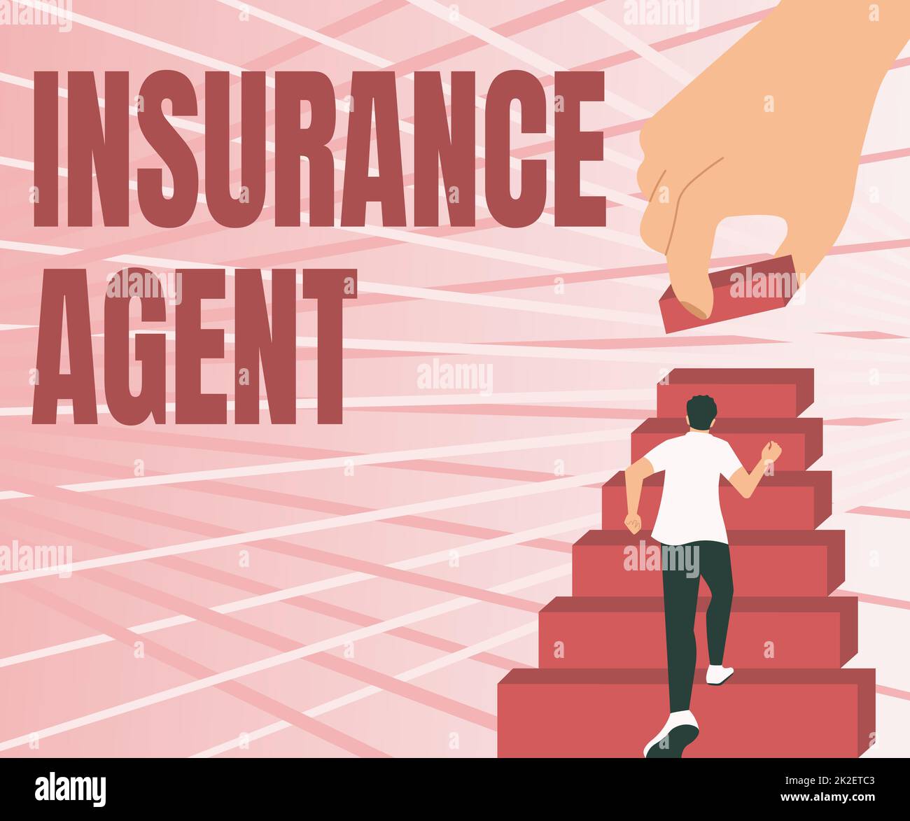 Conceptual display Insurance Agent. Concept meaning person who works in ...