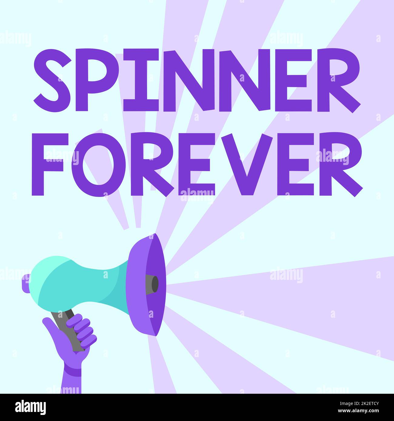 Handwriting text Spinner Forever. Word for stress reliever for showing ...