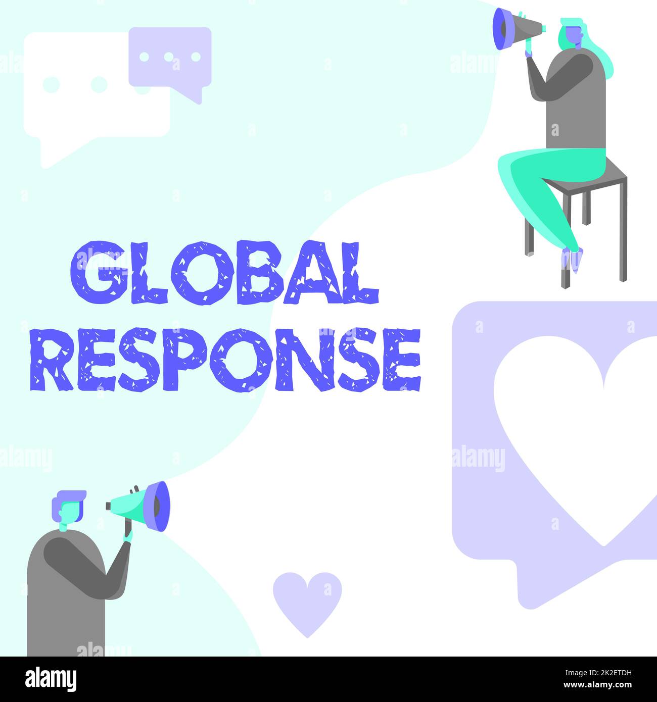 Conceptual display Global Response. Word for indicates the behaviour of ...