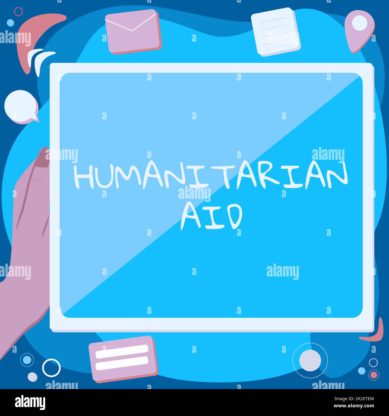 Inspiration showing sign Humanitarian Aid. Word for immediate ...