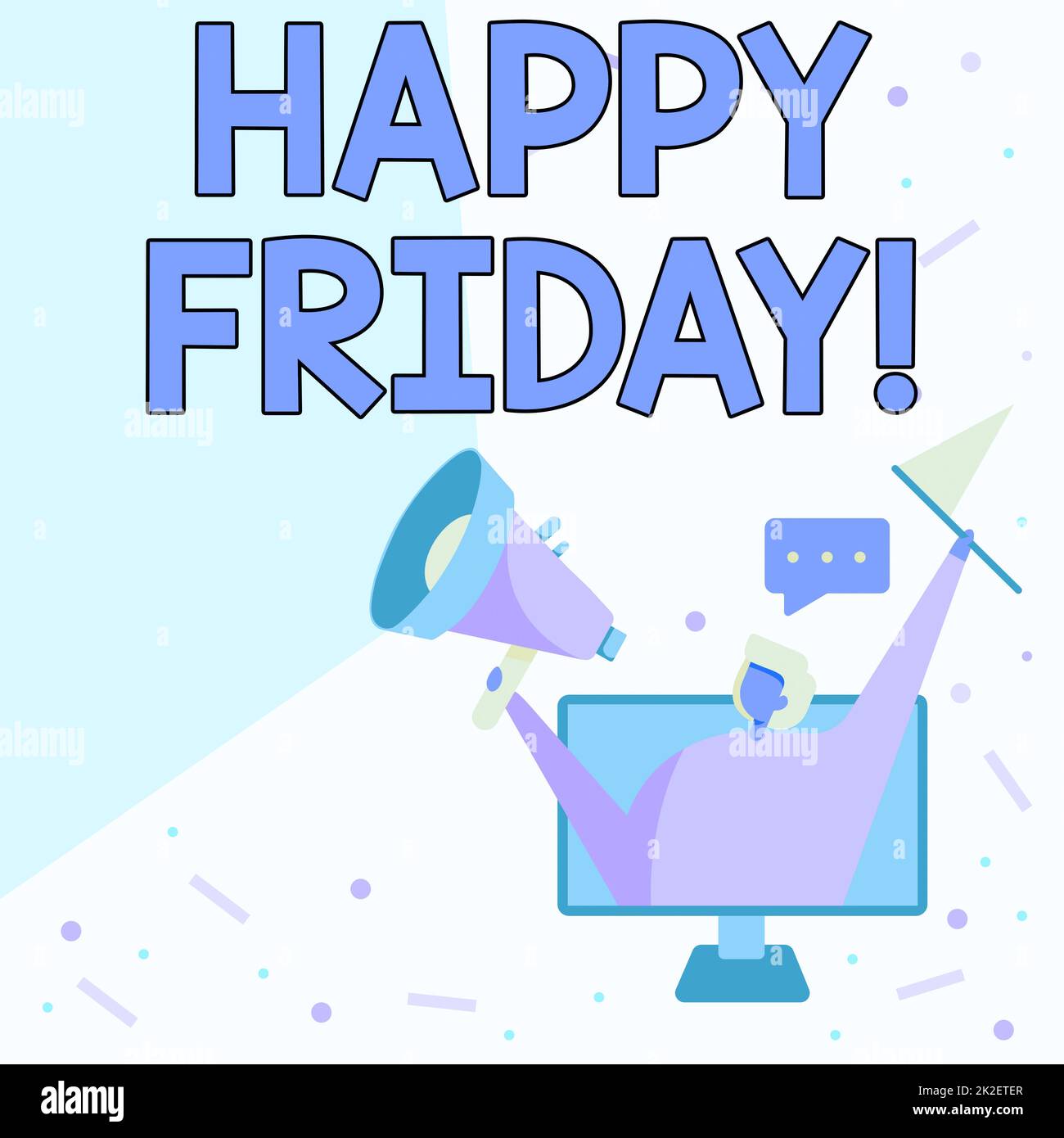 Conceptual display Happy Friday. Conceptual photo Wishing you have a ...