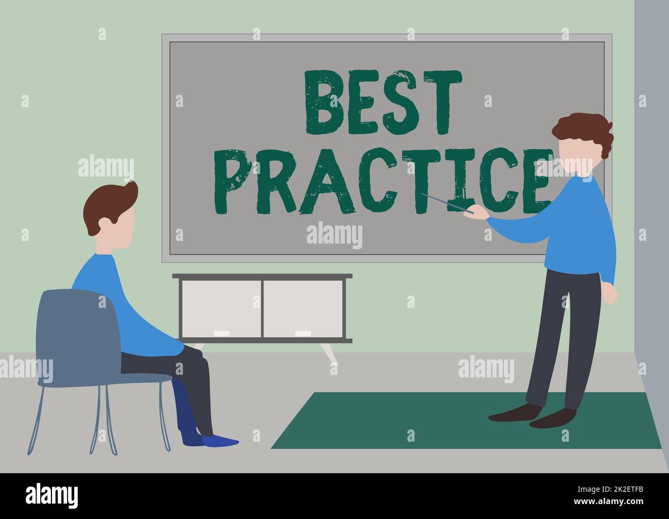 Conceptual display Best Practice. Business concept Better Strategies ...